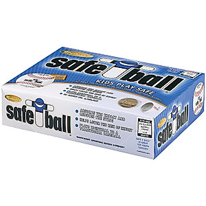 Markwort Safe-T-Ball Baseball, White, 9-Inch (Dozen)