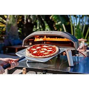 ooni Karu 16 Pizza Oven Accessories Bundle - 14" Perforated Peel Karu 16 Gas Burner Karu 16 Cover