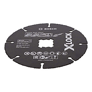 Bosch Professional 2608619284 Cutting Disc for Wood and Plastics X-Lock, Diameter 125 mm, Bore Diameter 22.23 mm, Thickness 1.6 mm