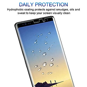 HATOSHI 3 Pack Screen Protector Designed for Samsung Galaxy Note 8, Flexible TPU Film, Full Coverage, Alignment Tool, Case Friendly HD Clear Protector for Samsung Galaxy Note 8