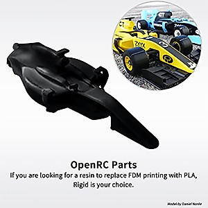 Chitu Systems Conjure Rigid Resin with Engineering-Like Features for Functional Gadgets Resin Printing,Low Shrinkage for Articulated Figure LCD 3D Printing (Black,1000g)