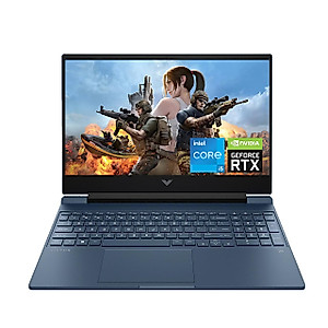 HP Newest Victus 15.6" FHD 144 Hz Gaming Laptop, Intel Core i5 13420H Processor, NVIDIA GeForce RTX 3050, 16GB RAM 1TB SSD, SD Card Reader, Backlit Keyboard, WiFi 6, Win11, Performance Blue