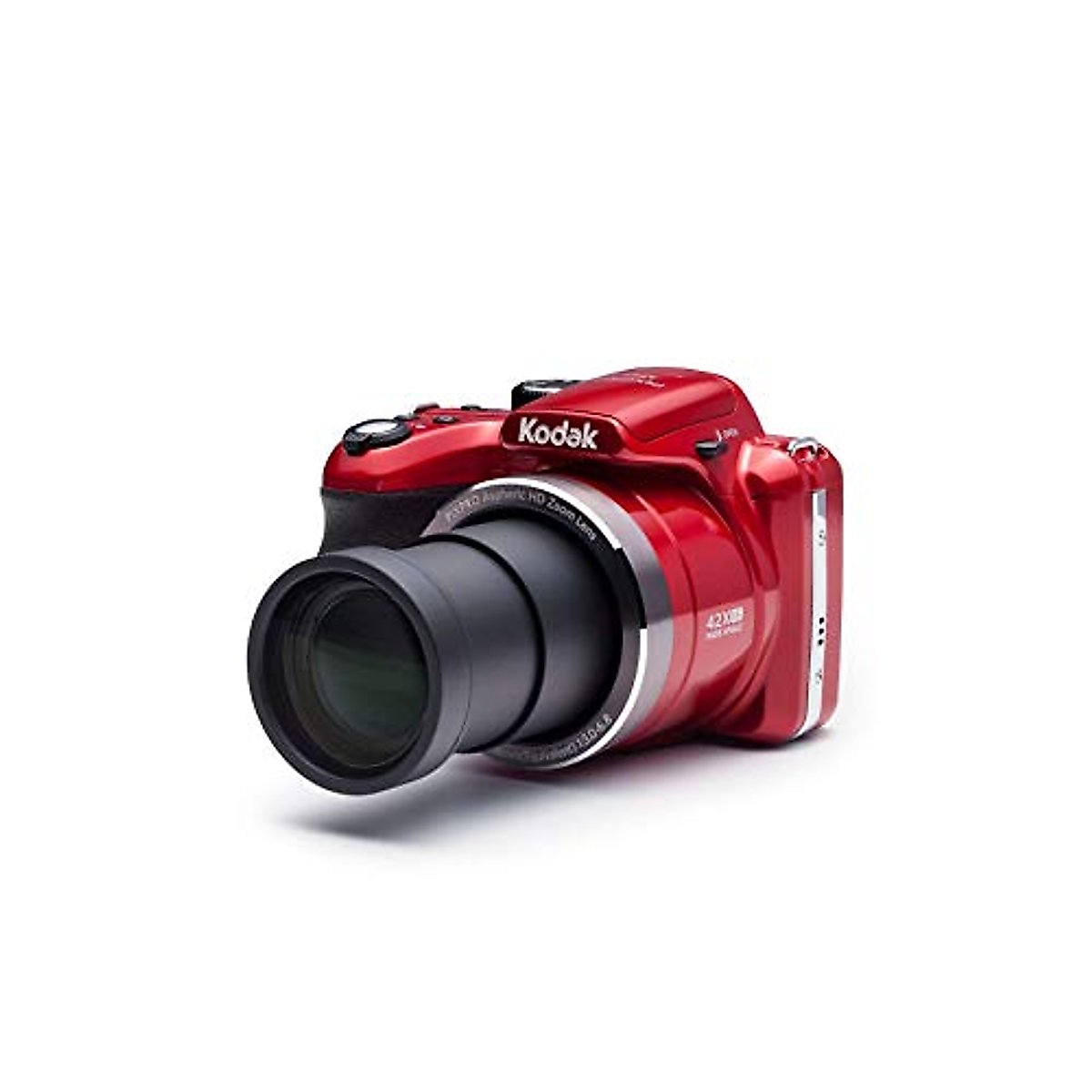 Kodak PIXPRO Astro Zoom AZ421-RD 16MP Digital Camera with 42X Optical Zoom and 3" LCD Screen (Red) (Renewed)
