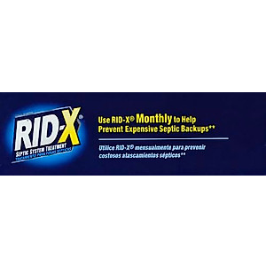 RID-X Septic Treatment, 1 Month Supply Of Powder, 9.8 oz