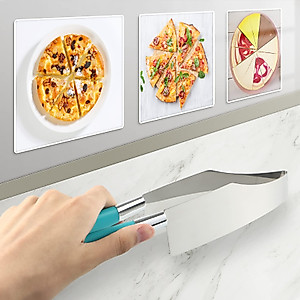 DOITOOL 2pcs Cake Cutter Pastry Cutter Stainless Steel Pie Pie Server Pie Cutter Pizza Kits Cake Lifter Metal Cake Server Butter Cutter Cake Slicer Cake Tongs Baby Old Fashioned