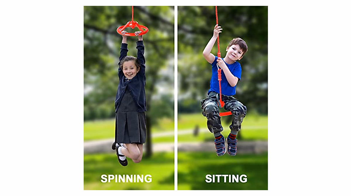 Gardtech Ninja Wheel - Fun Obstacle Course Swing Wheel