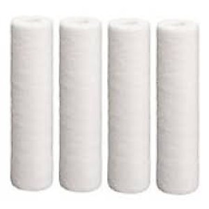 Compatible to 9-7/8" Purtrex Sediment Depth Filter - 5 Mic (PX05-9 7/8) 93023, 4 Pack by CFS