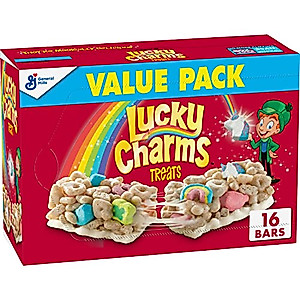 Lucky Charms Marshmallow Value Pack St. Patrick's Day Cereal Treat Bars