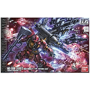 Bandai Hobby HGTB Psycho Zaku Anime Colored "Gundam Thunderbolt" Action Figure