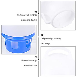 Zerodeko Bird Waterer, 10L Automatic Pigeon Water Feeder, Plastic Hanging Pet Water Dispenser Convenient Bird Drinking Cage Accessories for Pigeon, Parrots, Dove, Quail