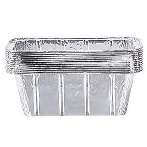 12 Grease Cup Liners for Drip Pan Catcher Compatible with Blackstone Griddles Accessories All Rear Grease Discharge for 36 in, 28 in, 22 in & 17 inches Made of Heavy Duty Aluminum Foil Trays (12 Pack)