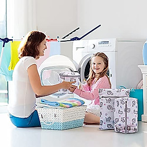 Mesh Laundry Bag，Durable Delicates Mesh Wash Bag for Hosiery, Stocking, Underwear, Bra Lingerie, Sweater,etc.Travel Organization Washing Bag