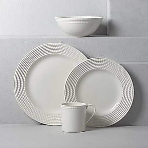 KATE SPADE Wickford 4-piece Place Setting, 5.4 LB, White