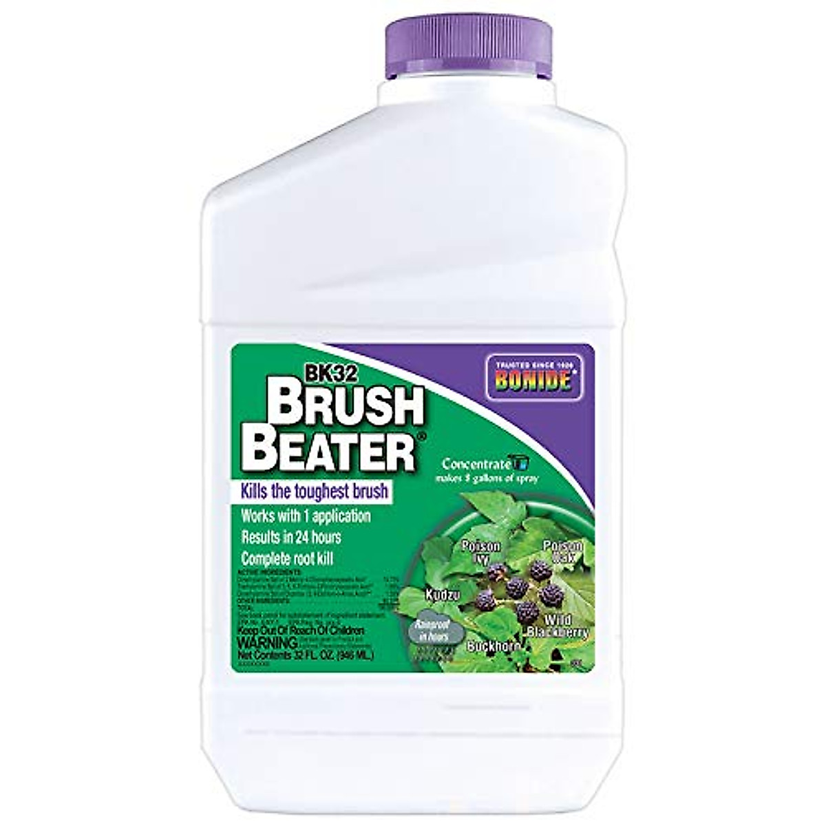 Bonide Poison Ivy Products 331 Concentrate Brush Weed Killer, 32-Ounce, Pack of 2