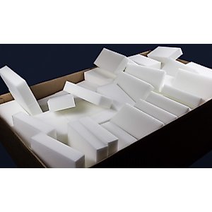 InstantErase Sponges (300 Pack) - Compare to The Mr. Clean Magic Eraser (NOT Cheap Chinese Knock-Offs) Use On All Surfaces - Kitchen, Bathroom, Furniture, Baseboards, Cars and More!