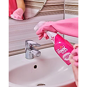 Stardrops - The Pink Stuff - Ultimate Bundle - The Miracle Cleaning Paste, Multi-Purpose Spray, Cream Cleaner, Bathroom Spray (1 Cleaning Paste, 1 Multi-Purpose Spray, 1 Cream Cleaner, 1 Bathroom Foam Cleaner)