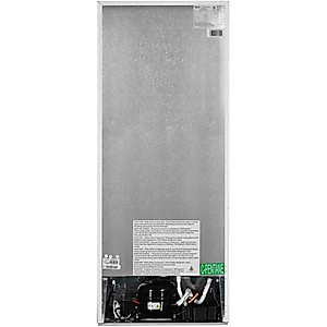 Avanti FF10B3S 10. Cu. Ft. Stainless Steel Apartment Size Refrigerator