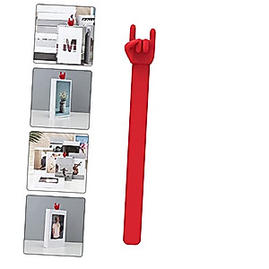 STOBOK Girls Accessory Hand Book Rock Boys School Page Women Office Gift for Reading Kids Marks Men Mark Elastic Bookmarks Student Bands Novelty Portable Marker Bookmark Books