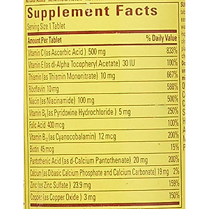 Nature Made Stress B Complex with Zinc Size 75ct (Pack of 2) 150 ct Total