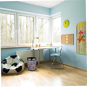 Garbage Can Bathroom Wastebasket Decorative Waste Bucket Home Trash Bucket Garbage Bucket Trash Can Bedroom Retro Style Waste Container Bedroom Trash Can Office Trash Can Trash Bin