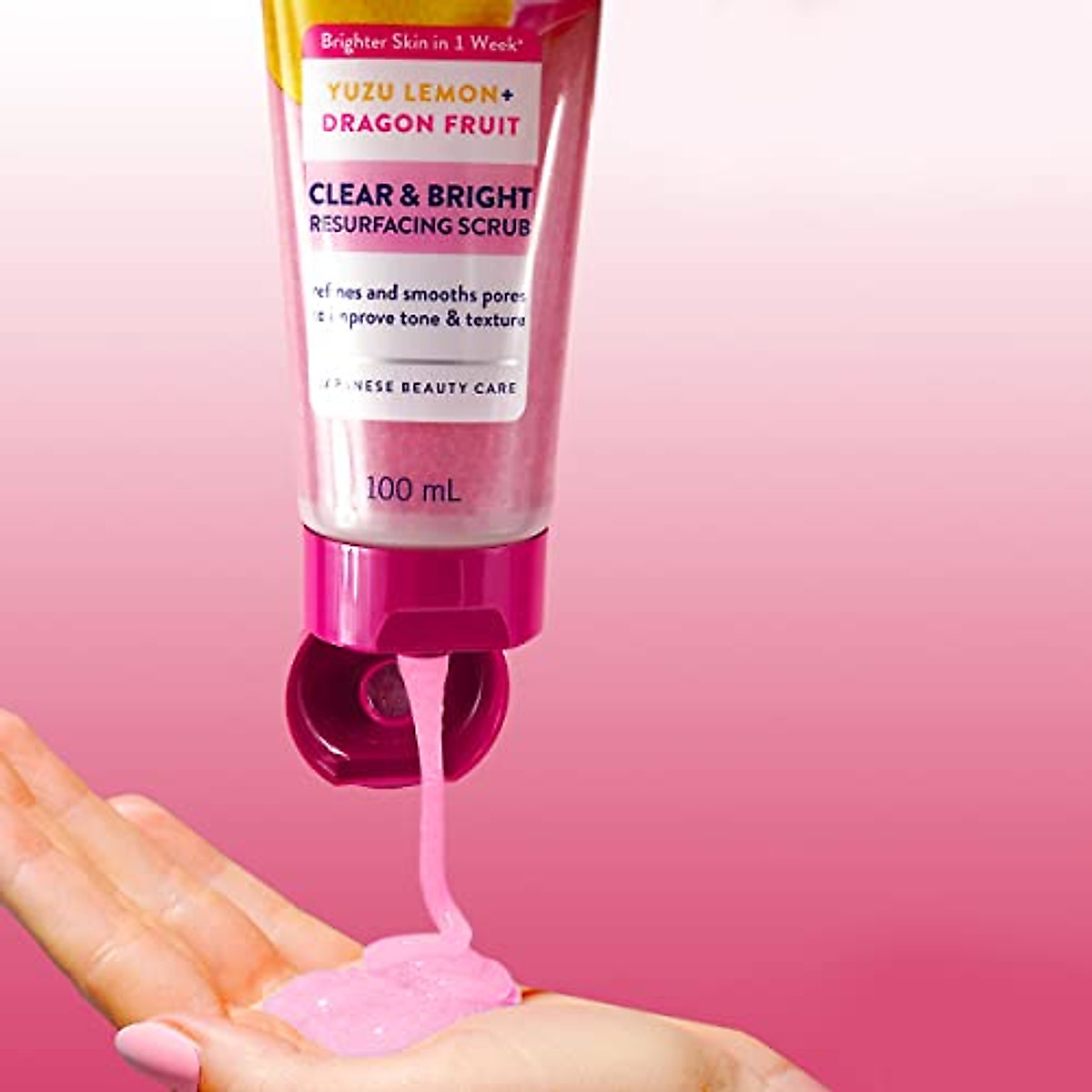 Bioré Brightening Exfoliating Scrub, 3.5 Fluid Ounces, to Exfoliate and Even Skin Tone, for All Skin Types