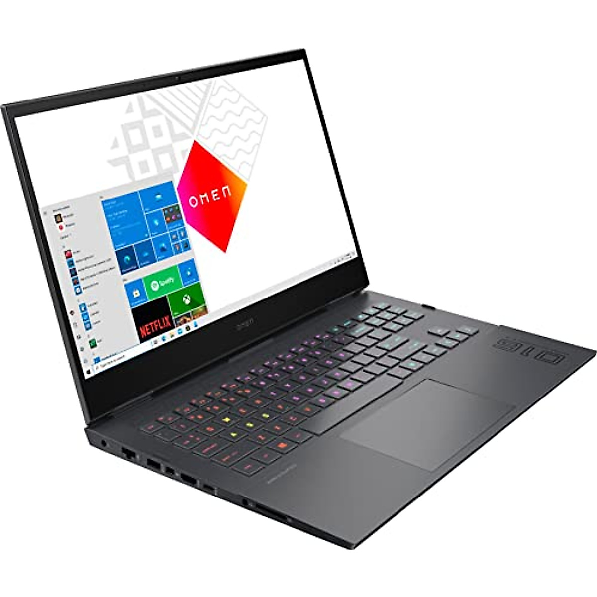 HP OMEN 16 Gaming & Entertainment Laptop (AMD Ryzen 7 5800H 8-Core, 16GB RAM, 512GB SSD, GeForce RTX 3050 Ti, 16.1" Full HD (1920x1080), WiFi, Bluetooth, Webcam, Win 10 Home) with Hub