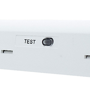 LFI Lights | Compact Emergency Light | White Housing | Two LED Adjustable Round Heads | Hardwired with Battery Backup | UL Listed | (2 Pack) | EL-CX