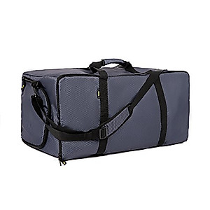 Grill Carry Bag for Masterbuilt - Storage Case Cover for Masterbuilt MB20030819 & Smoke Hollow 205 Tabletop Gas BBQ - Pockets for Propane & Accessories - Heavy Duty, Padded & Weatherproof