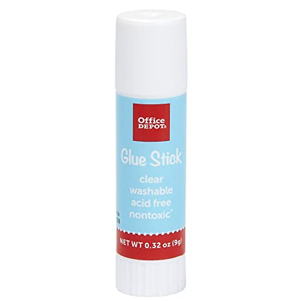 Office Depot® Brand Glue Sticks, 0.32 Oz, Clear, Pack Of 30 Glue Sticks