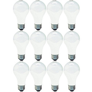GE Lighting 63005 Light Bulb, Halogen 12 Count (Pack of 1), Soft White