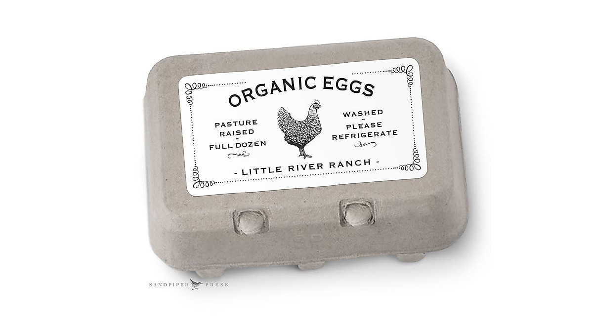 Custom Egg Carton Labels - Personalize Your Cartons