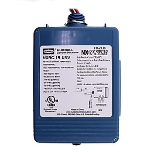Hubbell NXRC-1R-UNV NX Room Controller Module, 1 SPST Output, 120/277V