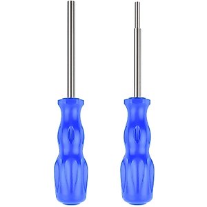 Gamebit Screwdriver Set, Security Screwdriver Bit Set 3.8mm and 4.5mm Security Screwdriver Perfect fit for Virtual Boy, Opening Nintendo, Sega Consoles and Game Cartridges - Blue