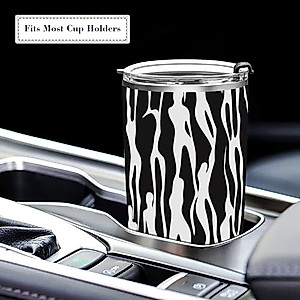 Body Shape Silhouette Stainless Steel travel cups with Lid and Straw coffee travel mug 20oz for hot and cold drinks reusable vacuum insulated tumbler with lid 20 OZ