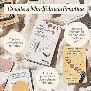 I Know Collection Affirmation Cards – Positive Affirmations Cards with Self-Empowering Quotes – Motivational Cards for Women and Men – Meditation Cards, Oracle Deck for Mindfulness – 40 Cards