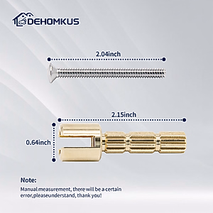 DEHOMKUS 2Pcs Stem Adapter Replacement for 970-0770 Plumbing Equipment - Compatible with Pfister Bath Faucet - Shower Handle Stem Extension Tub and Faucet Accessories Valve Extender Trim Repair
