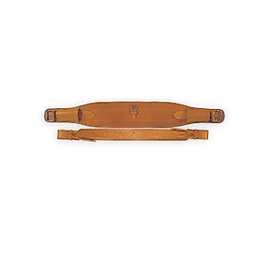 Buffalo Leather Light Oil Rear Cinch - Average Horse Size