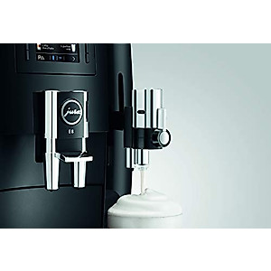 Jura E8 (NAA) 4th Gen Automatic Coffee Machine (Piano Black)