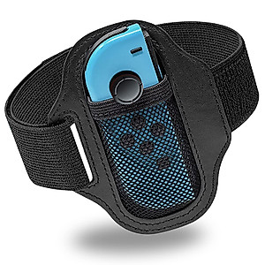ZWZY Leg Strap Compatible with Switch Sports and Ring Fit Adventure, Adjustbale Elastic Straps for Switch & OLED Model