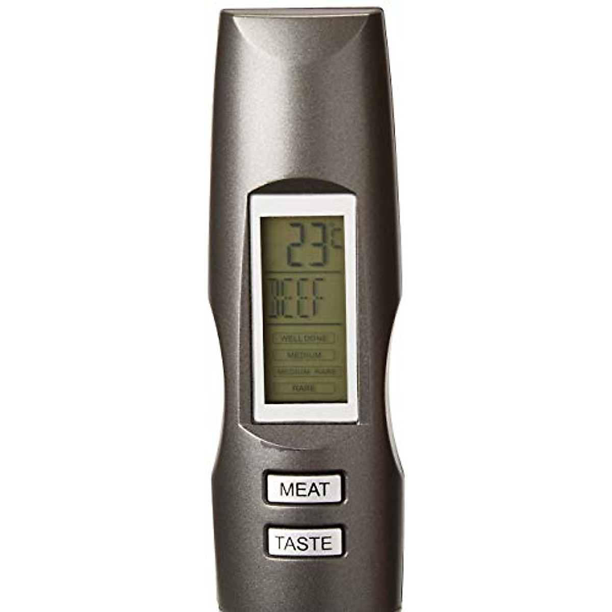 Panoware BBQ Grill Tools Set Gift for Dad, 4 Piece Set, Number 1 Dad Tongs, Spatula, Digital Thermometer and Case