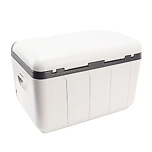 Biitfuu Car Refrigerator Overweight Oversize Large Fridge Truck Abs Freezer Cooler Aluminum Abs Outdoor Refrigerators (US Plug 110V)