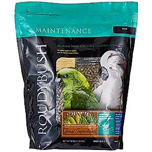 RoudyBush Daily Maintenance Bird Food, Small, 44-Ounce