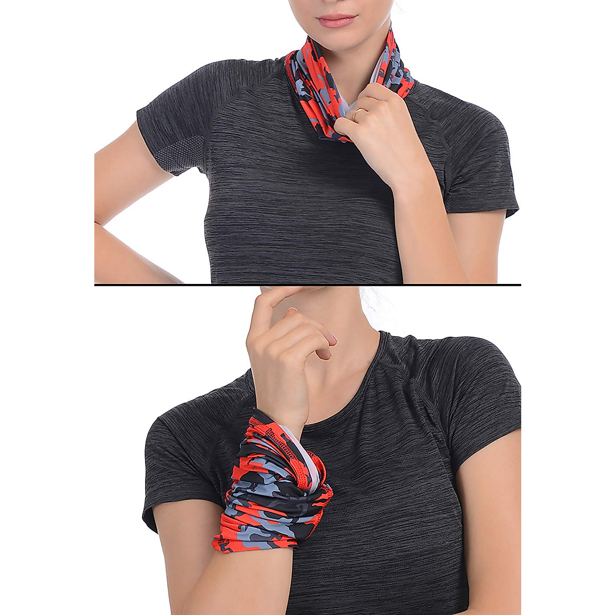 Cool & Breathable Face Bandanas,Neck Gaiter for Women and Men,Ideal for Fishing Hiking Running Cycling