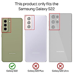 NALIA Necklace Cover with Band Compatible with Samsung Galaxy S22 Case, Transparent Anti-Yellow Phonecase & Adjustable Holder Strap, Rugged Crossbody Hardcase & Silicone Bumper, Color:Pink