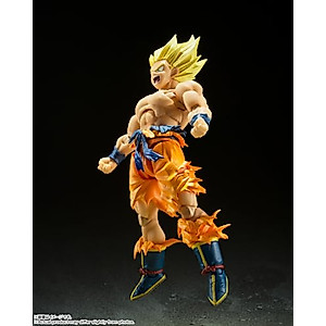 TAMASHII NATIONS - Dragon Ball Z - Super Saiyan Son Goku -Legendary Super Saiyan-, Bandai Spirits S.H.Figuarts Action Figure