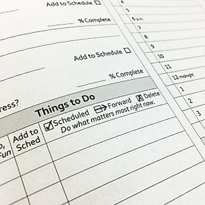 Gazelle Planner - Guided Daily Planning to Improve Organization, Time Management & Success. Daily, Monthly & Weekly Goals, 6 x 9 inches, 6 Month UNDATED Planner (Black)