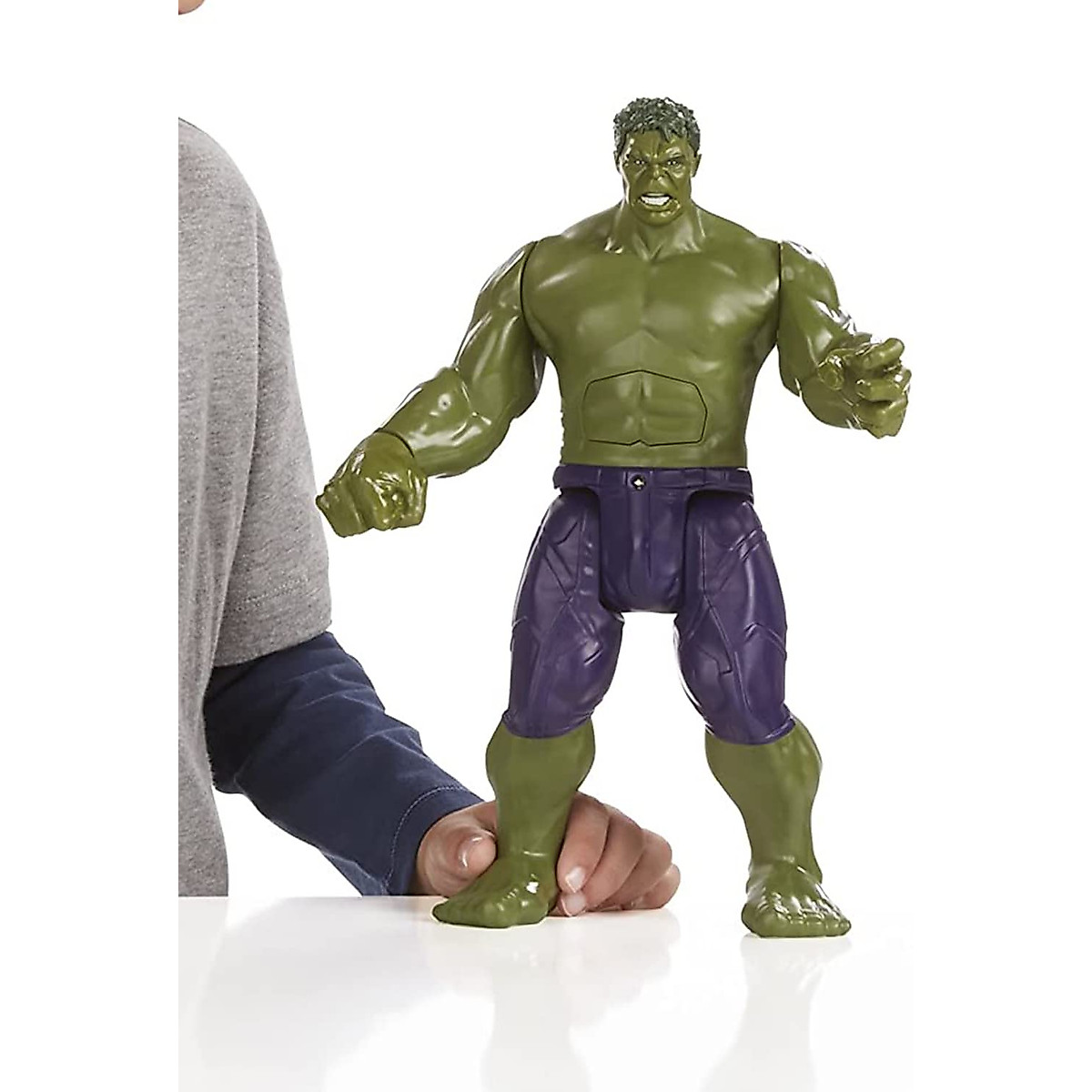 Titan Hero Tech Electronic Hulk 12 Inch Tall Action Figure