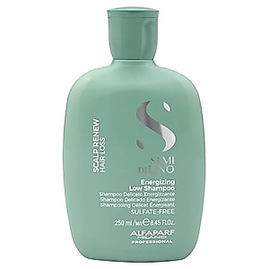 ALFAPARF MILANO Semi di Lino Scalp Renew Sulfate Free Shampoo for Thinning Hair - Scalp Revitalizing Shampoo for Color Treated Hair - Regains Balance, Strength & Body with 5 Unique Complexes (8.45oz)