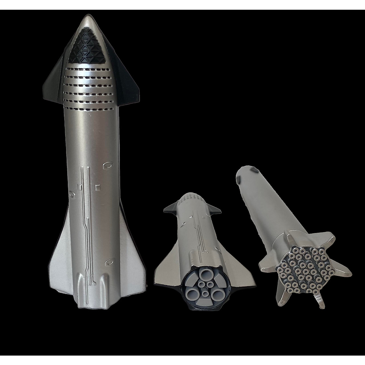 wltk SpaceX Starship 1/375 Diecast Rocket Model (04)