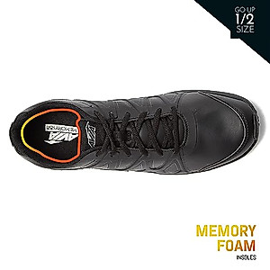 Avia Avi-Skill Non Slip Shoes for Men – Men's Work & Safety Footwear - Black, 12 Medium